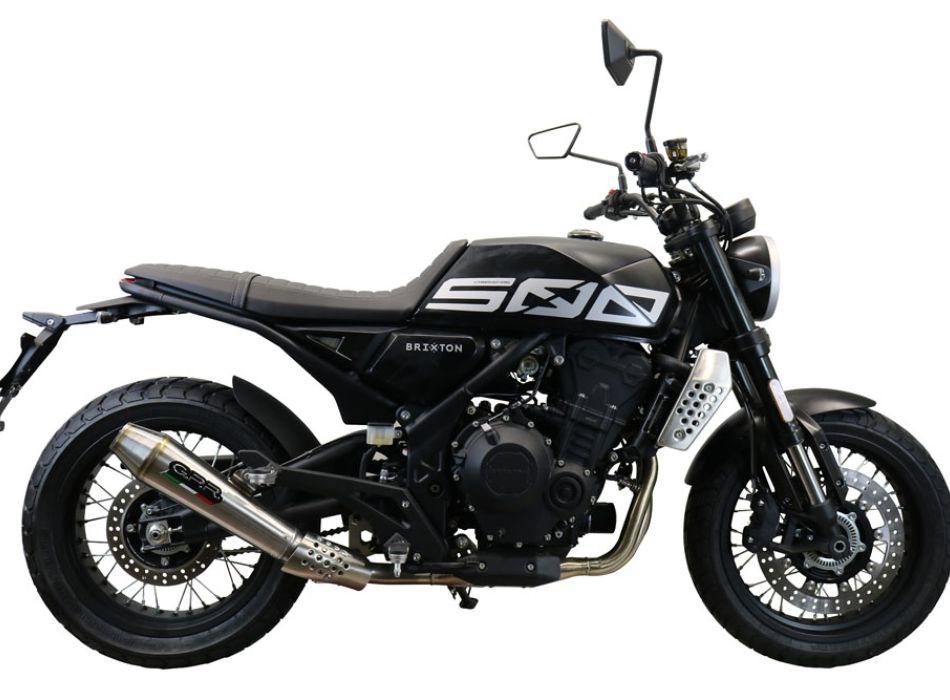 GPR exhaust compatible with Brixton CroSsfire 500 X 2022-2023 ...