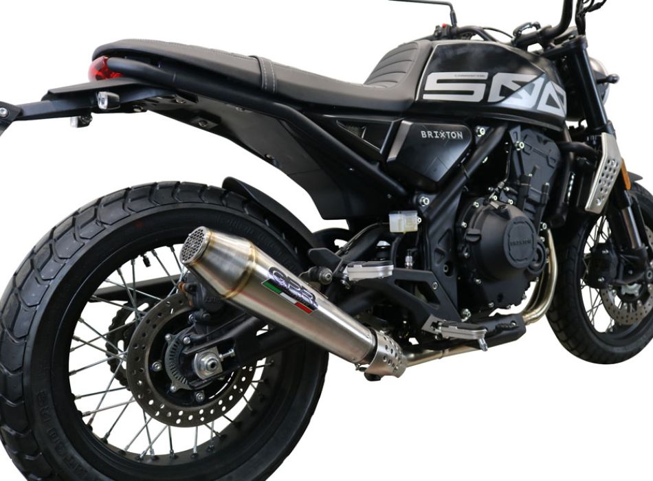 GPR exhaust compatible with Brixton CroSsfire 500 X 2022-2023 ...