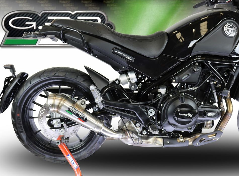 GPR exhaust compatible with Benelli Leoncino 500 2017-2024, Powercone ...