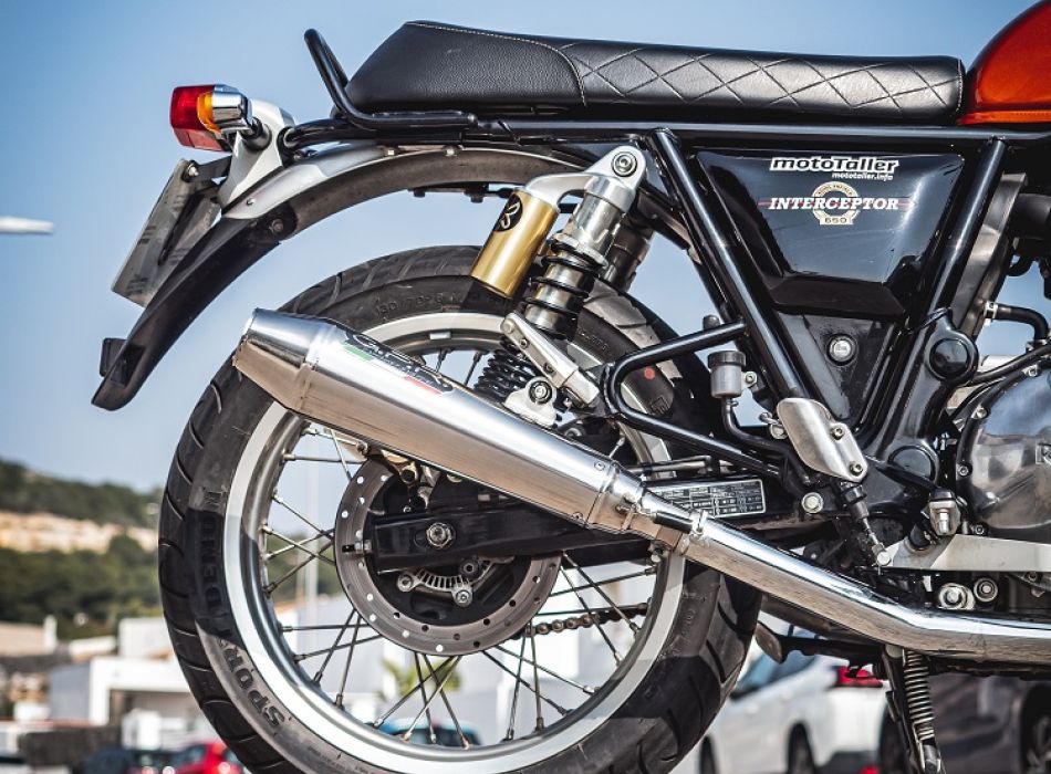 GPR exhaust compatible with Royal Enfield Interceptor 650 2019-2020 ...