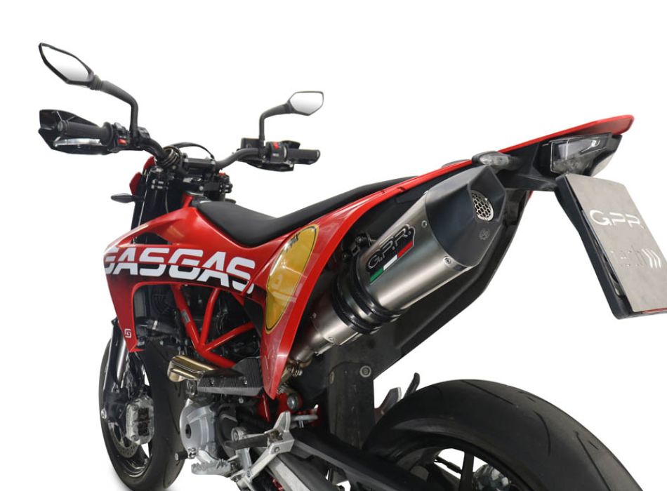 GPR exhaust compatible with Gas Gas SM 700 2023-2024, Gpe Ann. titanium ...