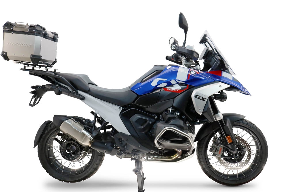 Bmw R 1300 GS 2024/2026 GPR TECH Top case in Titanium , Titanium ...