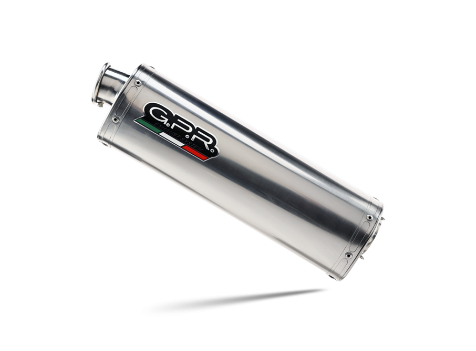 GPR exhaust compatible with Benelli Trk 502 X 2017-2020, Trioval ...