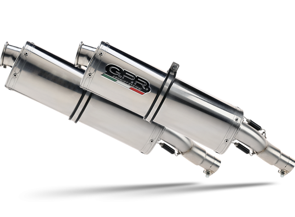 GPR exhaust compatible with Yamaha Fjr 1300 2001-2005, Trioval, Dual ...