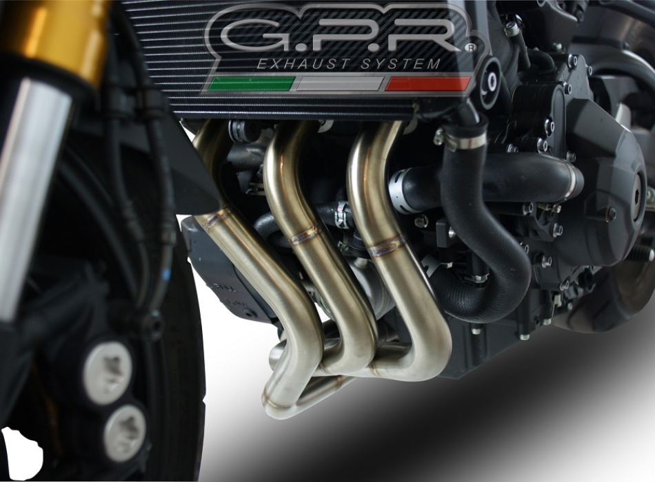 GPR exhaust compatible with Yamaha Tracer 9 2021-2024, Dual Inox ...